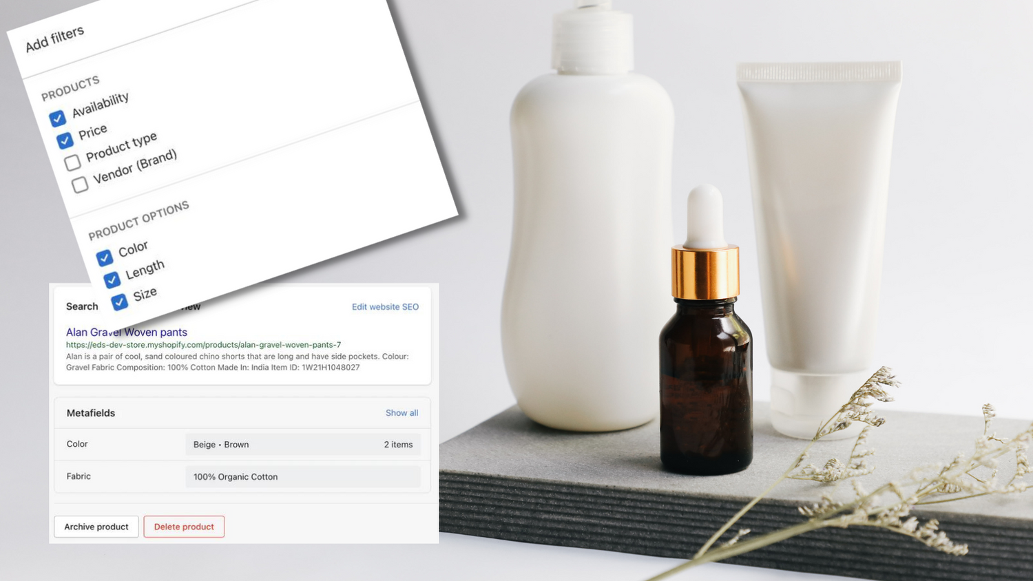 Cambios y mejoras en los filtros de colecciones de productos en Shopif – Tasky